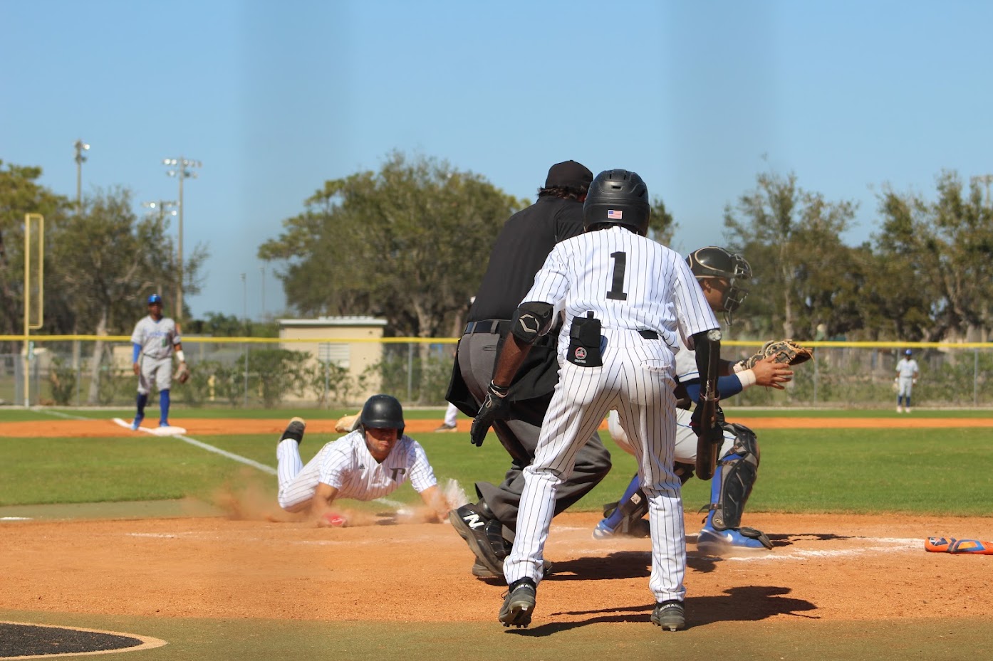 Polk State Baseball uses early offense to roll past Rollins (B), 10-3 ...