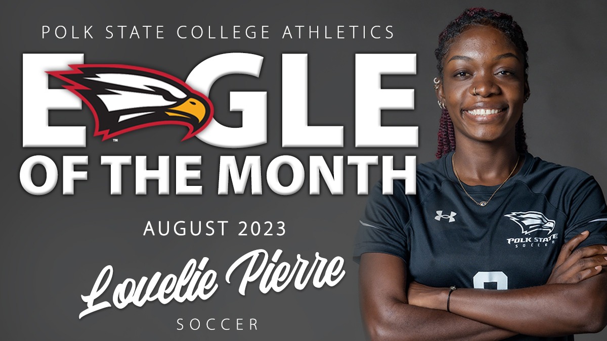 Polk State Soccer’s Pierre named Eagle of the Month for August 2023 ...