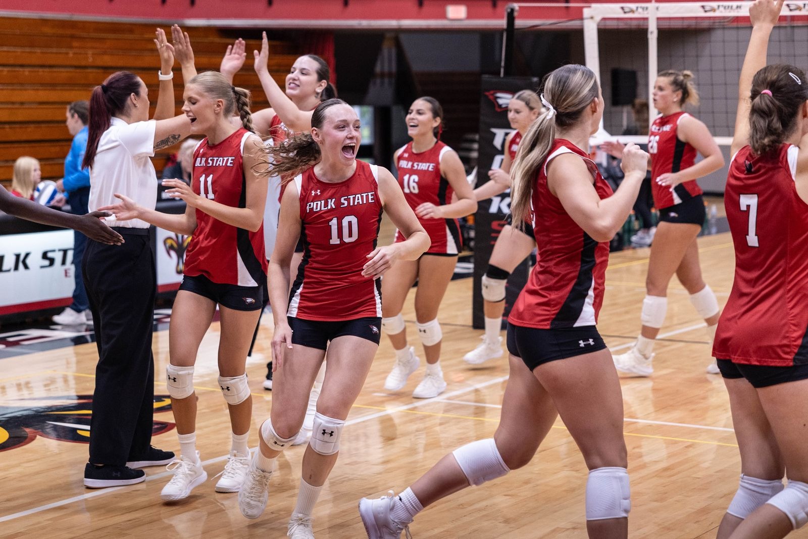 Polk State Volleyball’s Phillippe named Eagle of the Month for August ...