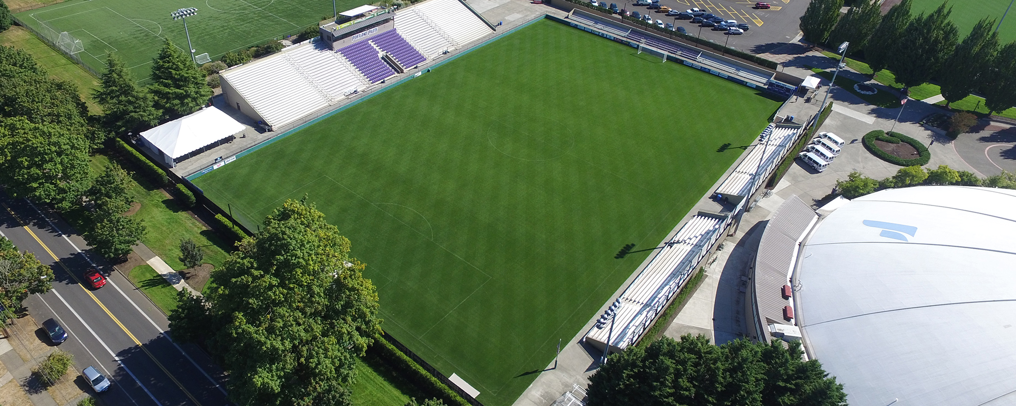 White awarded 2016 Field of the Year Award for Merlo Field - University ...