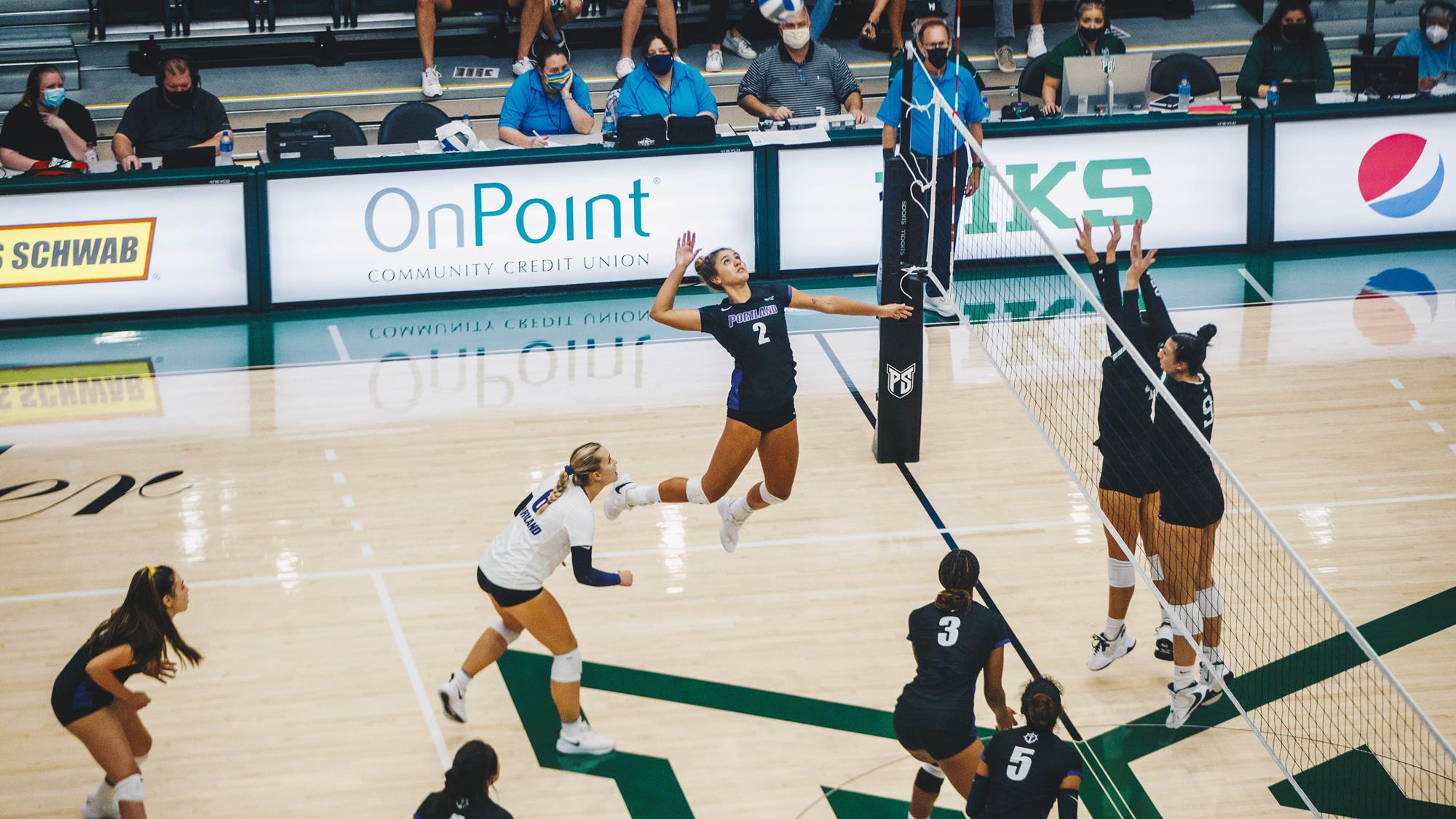 PSU Outlasts the Pilots at Viking Pavilion - University of Portland ...