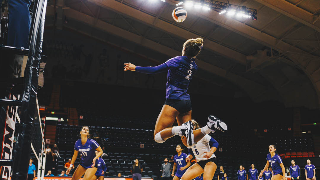 Pilots Suffer 3-Set Sweep Against Oregon State - University of Portland ...