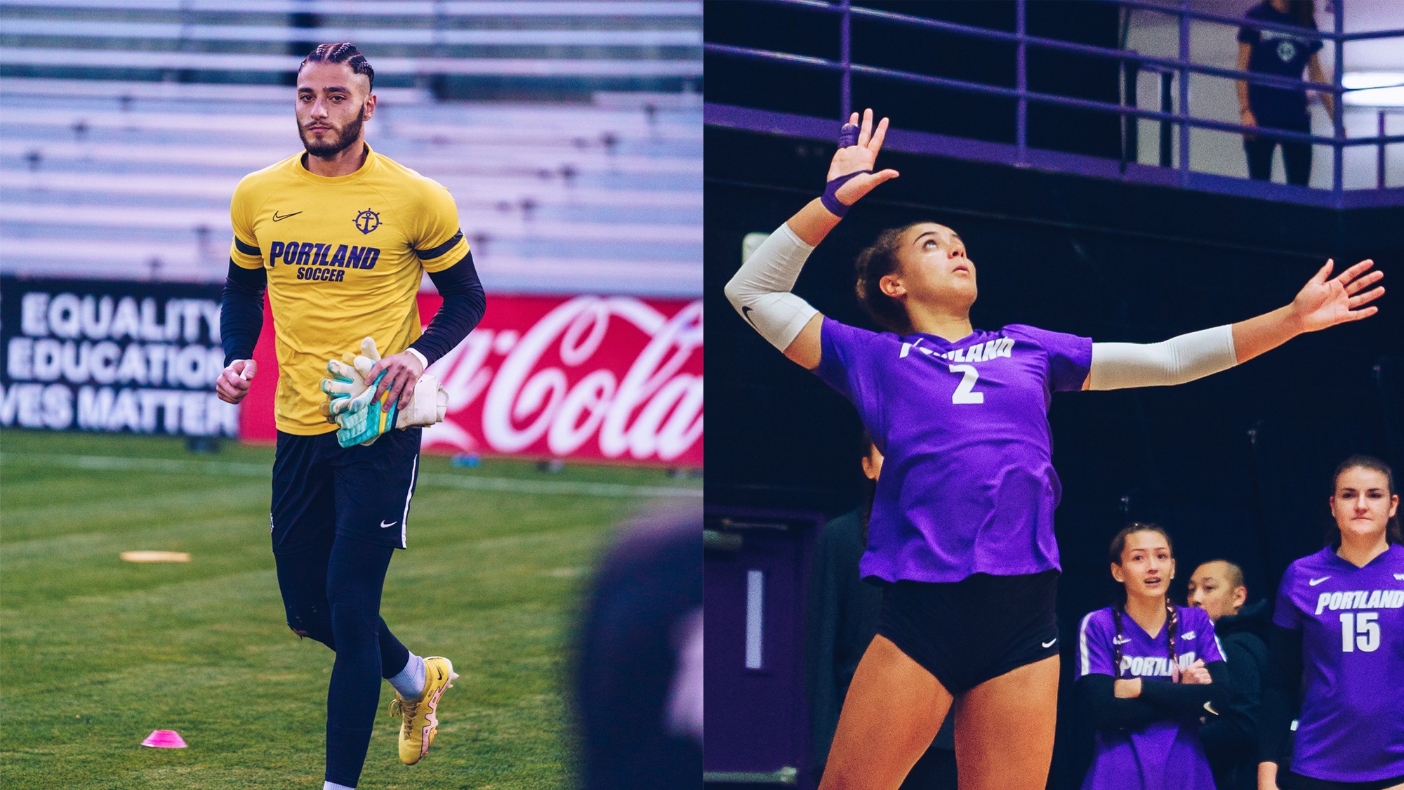 Tasouris, Harris Named U.S. Bank Student-Athlete of the Month for ...