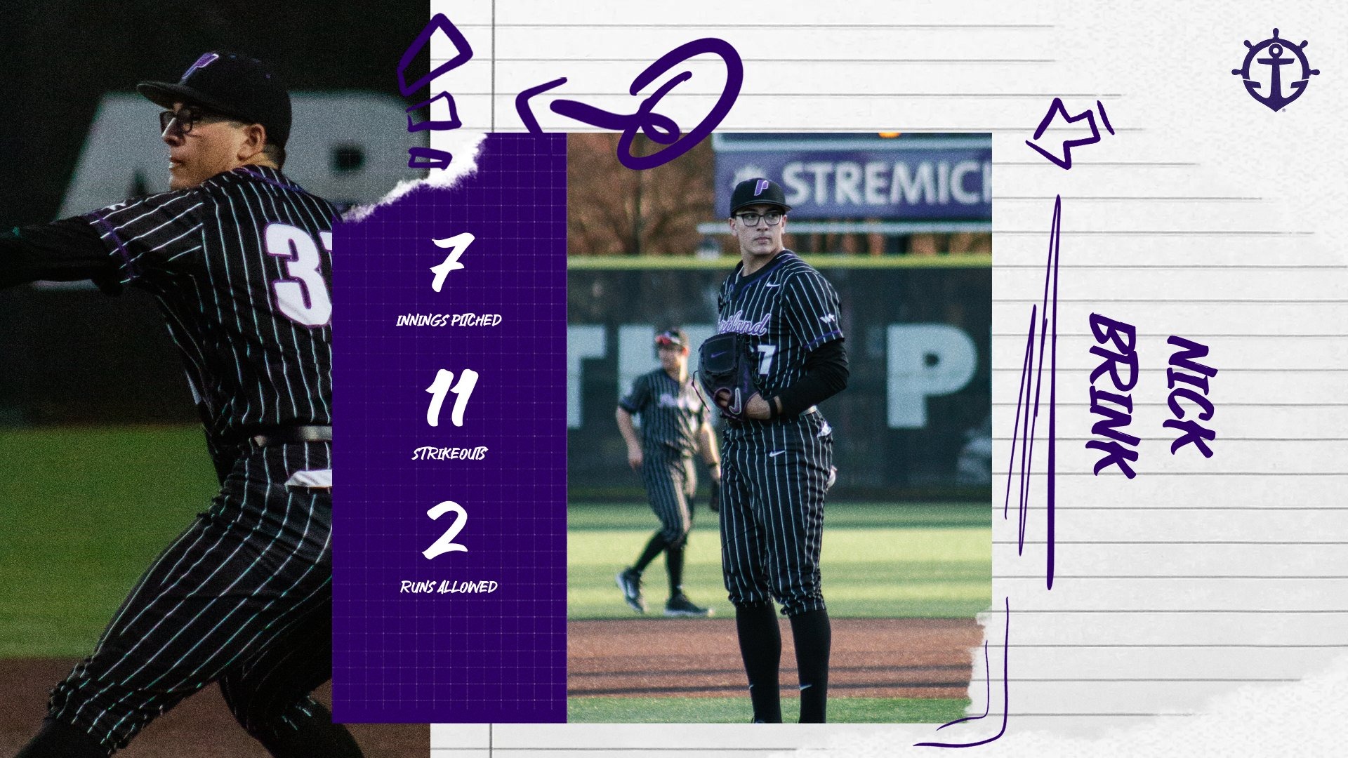 Brink Wins Second WCC Pitcher of the Week Award - University of ...