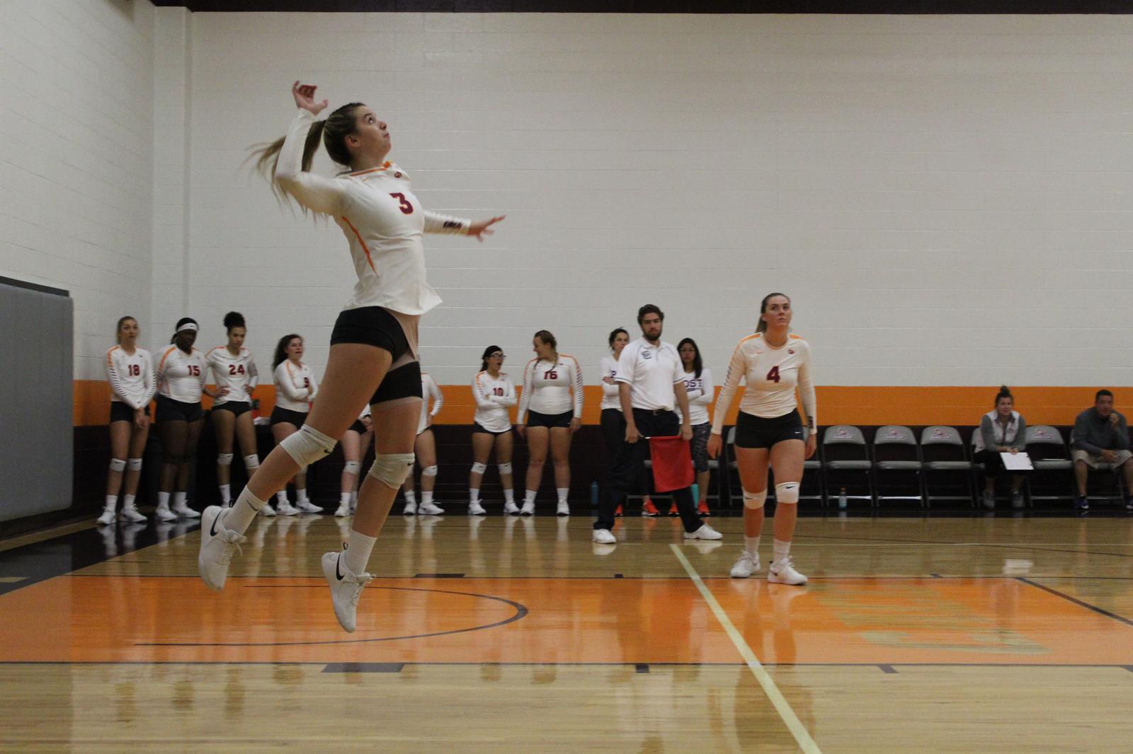 Eagles Fly Past Bloomfield In Three Sets - Post University Athletics