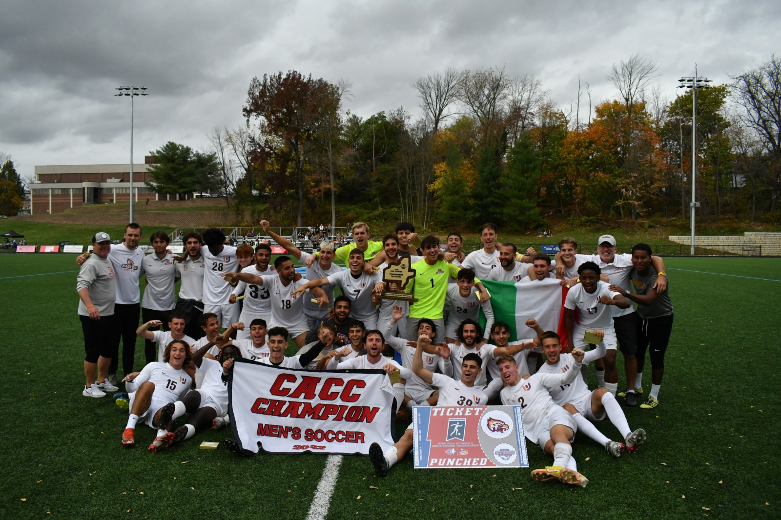 Still On Top: Men's Soccer Captures Fifth CACC Championship With Title ...