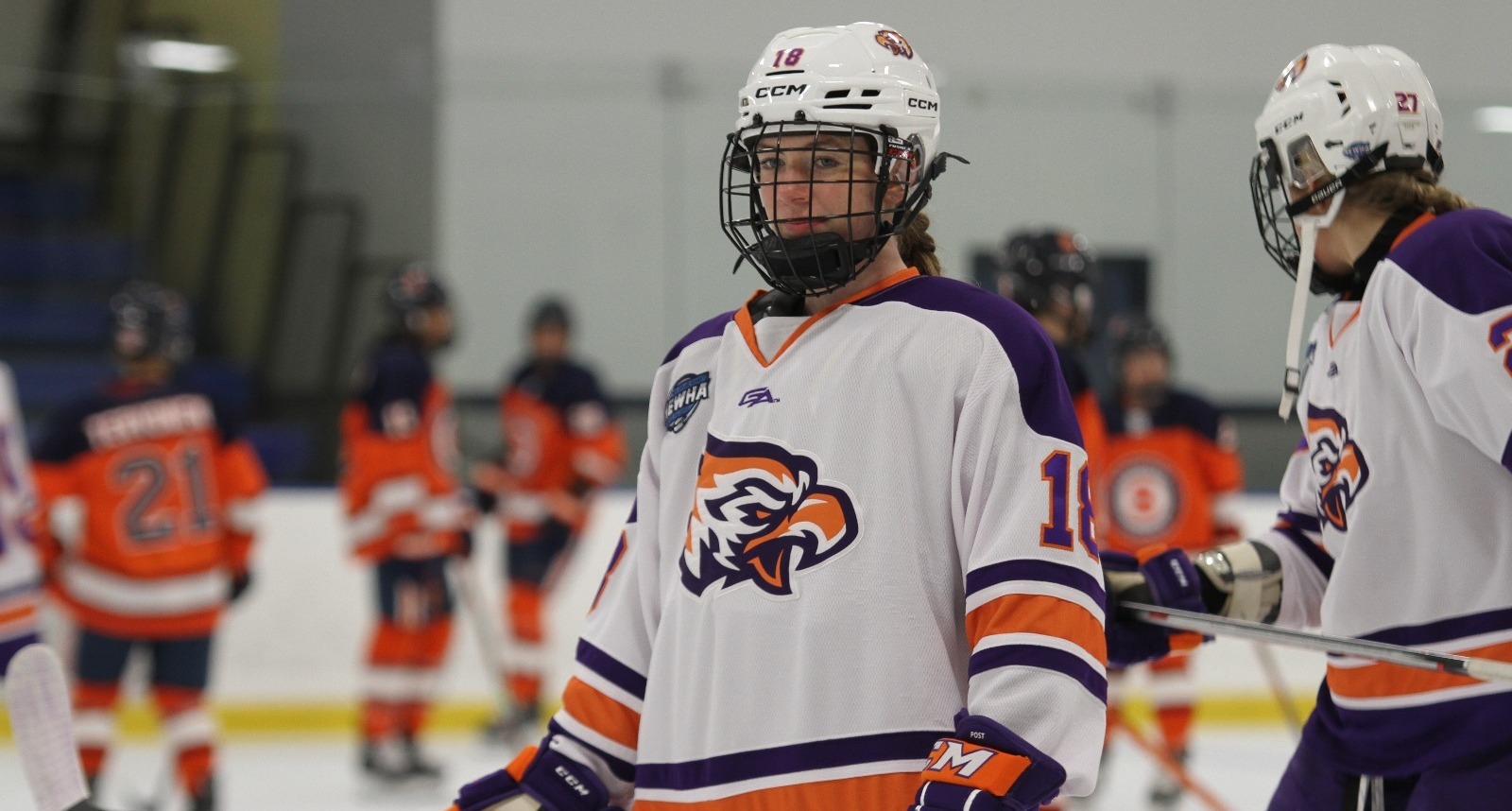 Celena Mickevicius Wins NEWHA Rookie of the Week Award, Two Eagles Make ...