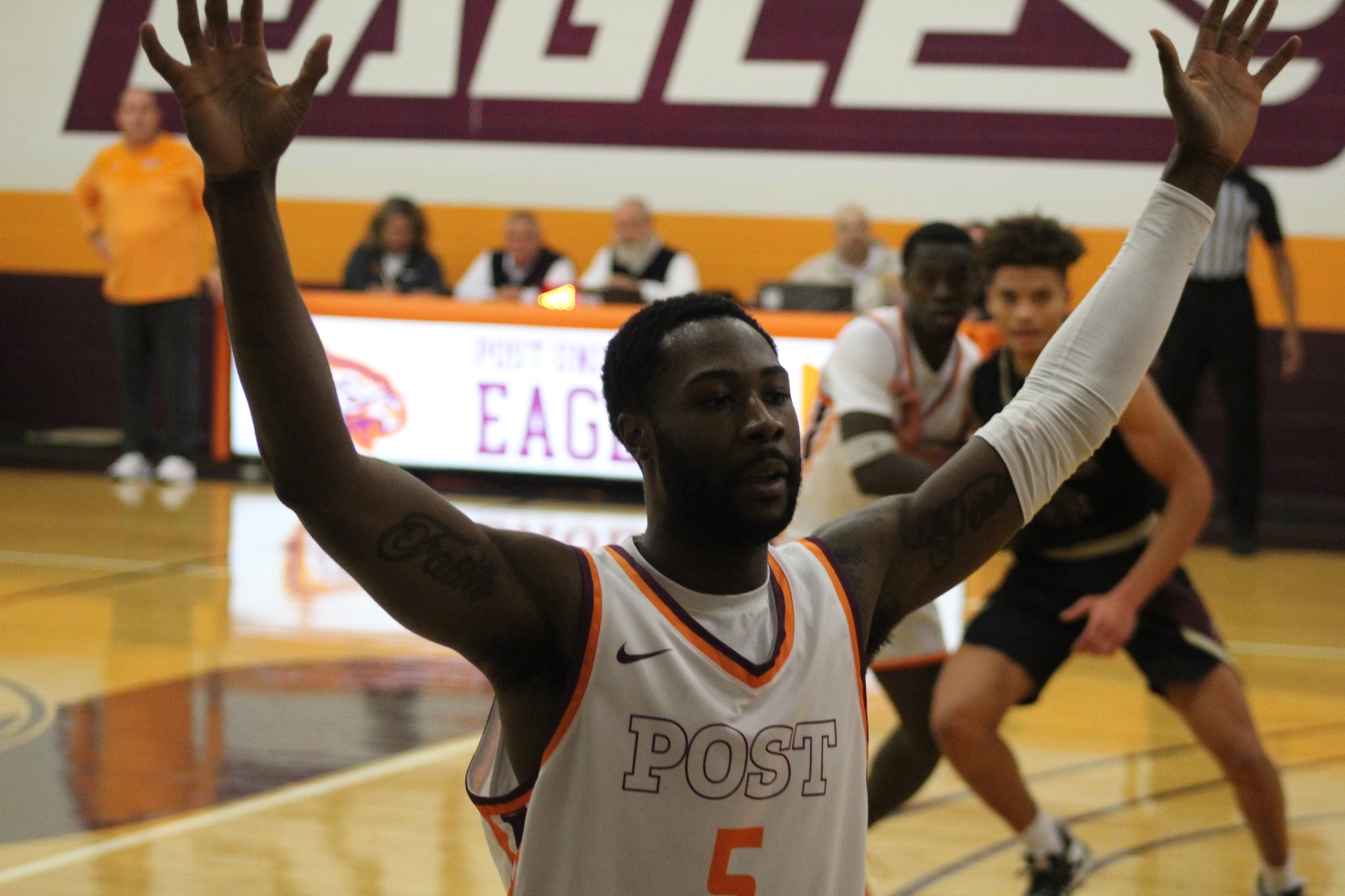 Collins Onyeike - (RV) Men's Basketball - Post University Athletics