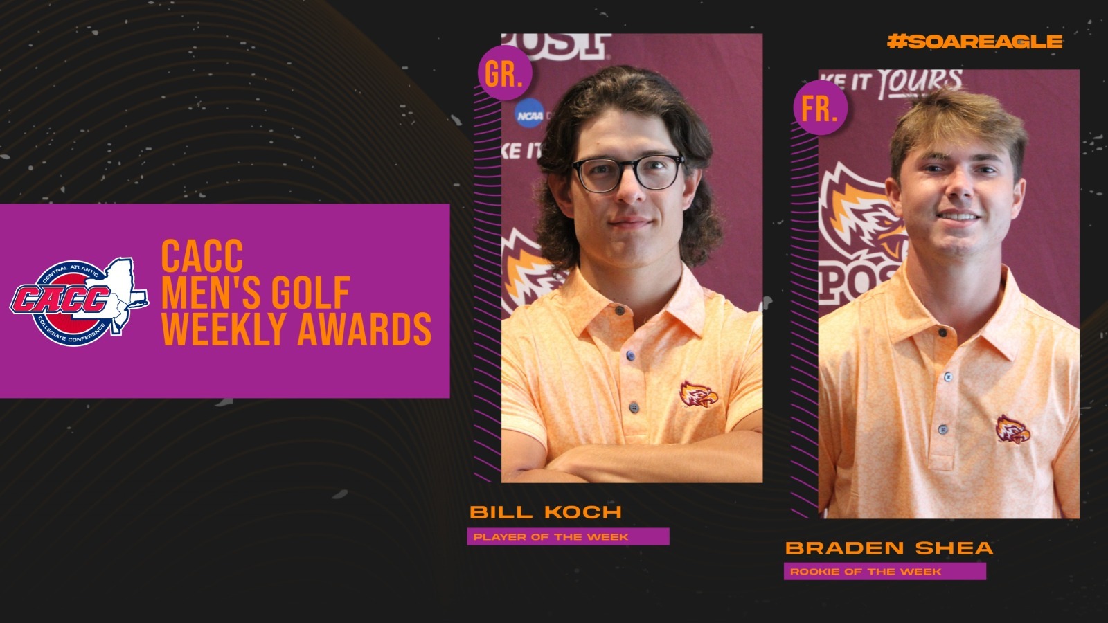 Men's Golf Sweeps CACC Weekly Awards for Third Consecutive Week - Post ...