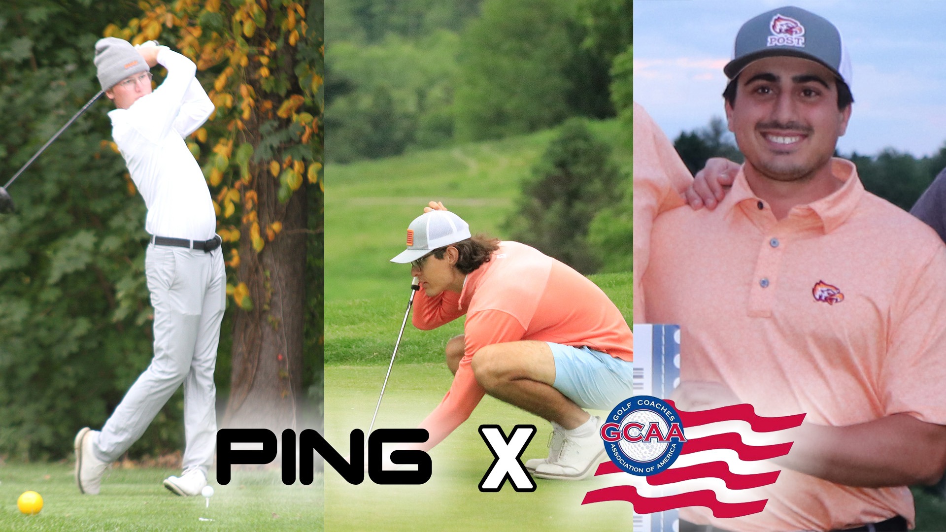 Three From Men's Golf Named to PING NCAA East All-Region Team - Post ...