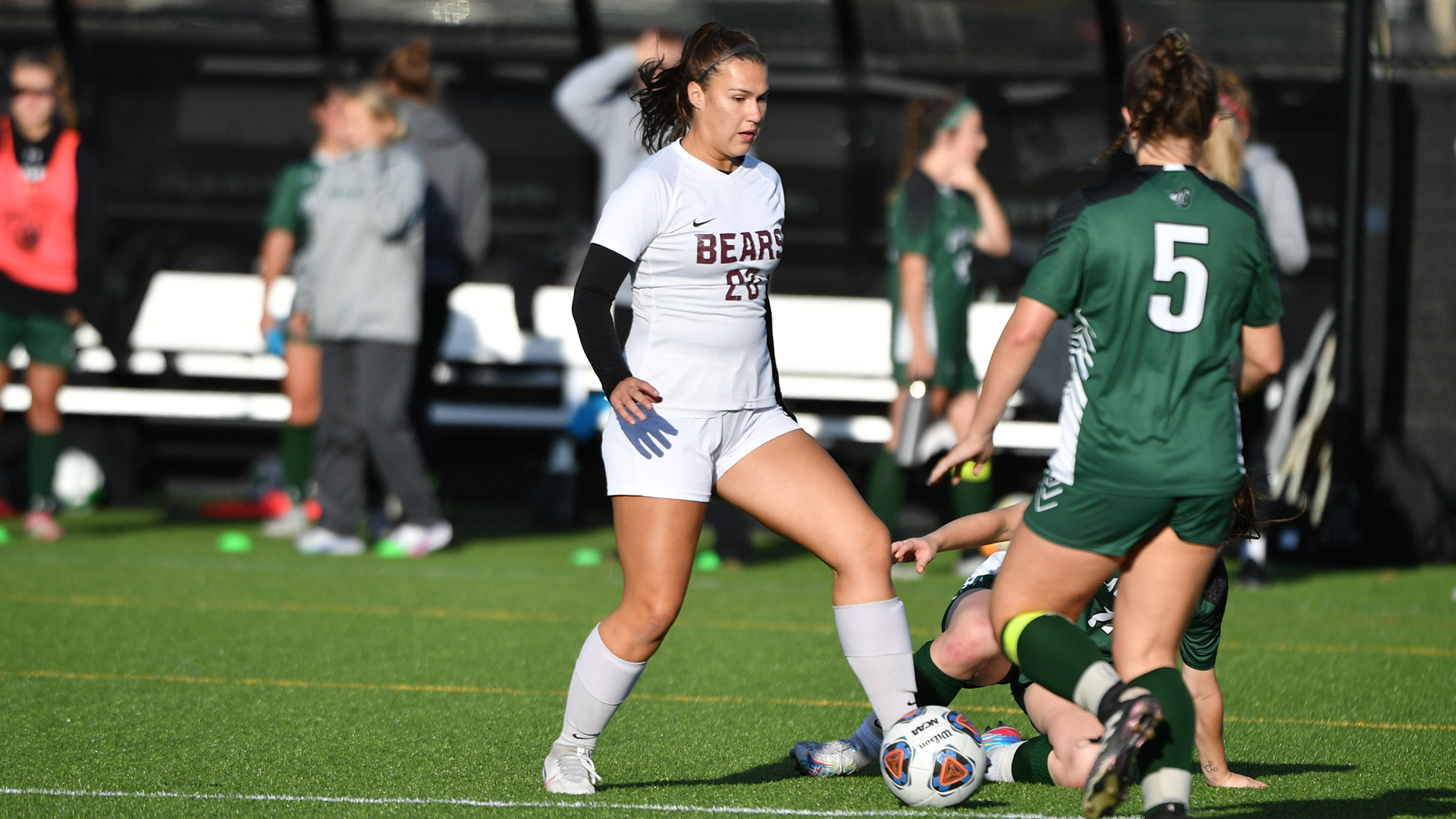 Bears blank Pilgrims on Clark tally, 1-0 - SUNY Potsdam Athletics