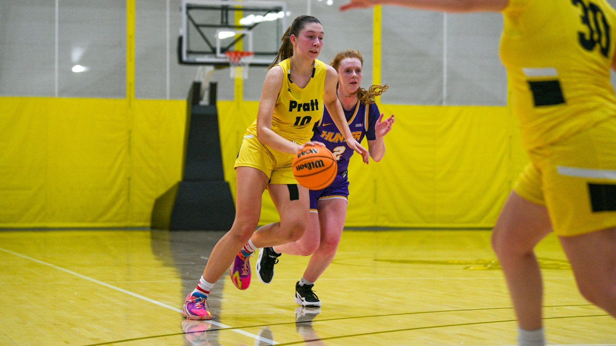 Grant & Jakelic Post Double-Doubles as Women’s Basketball Battles ...