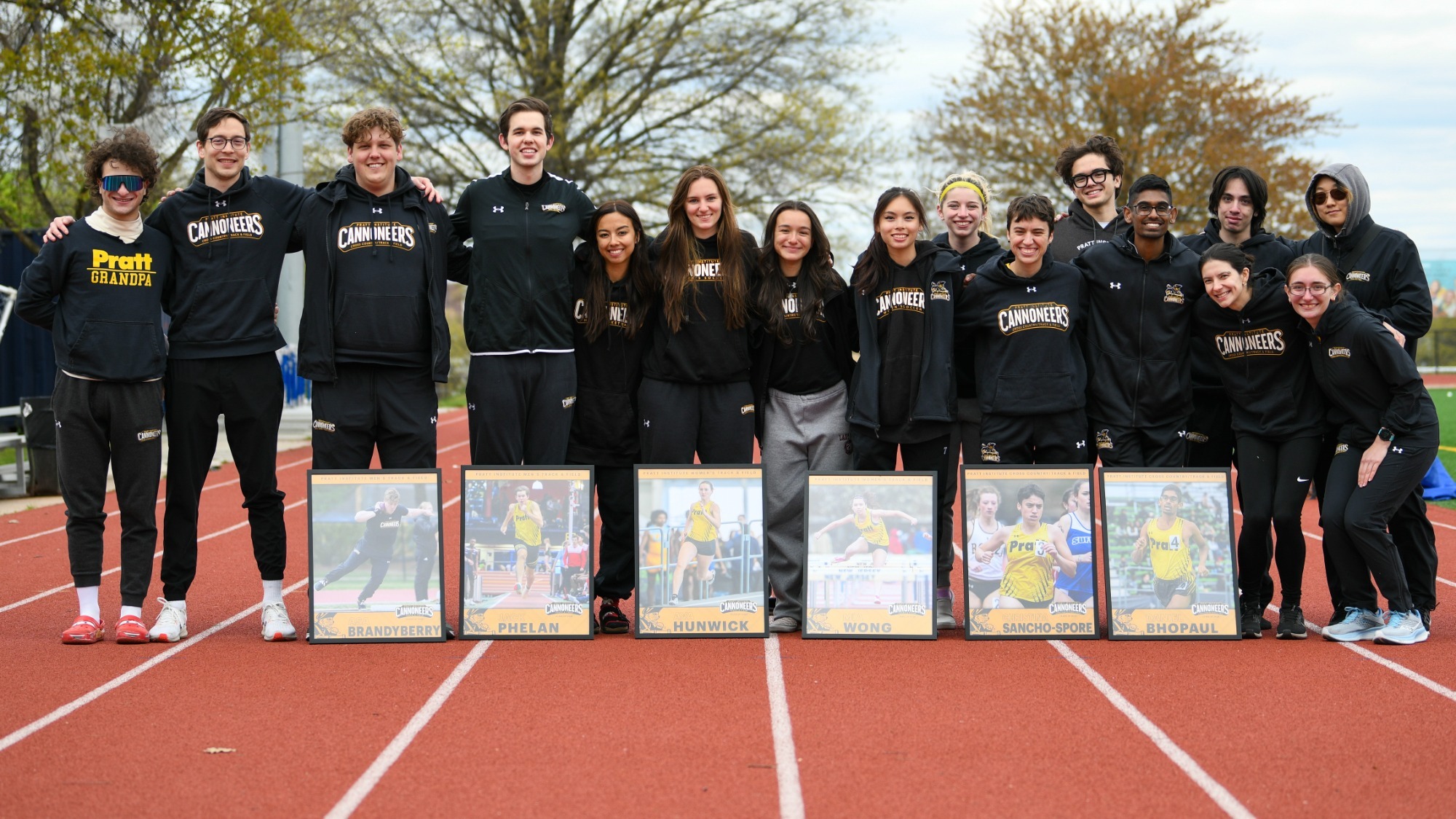 Track and Field Wins Five Events in Senior Day Home Meet - Pratt Institute