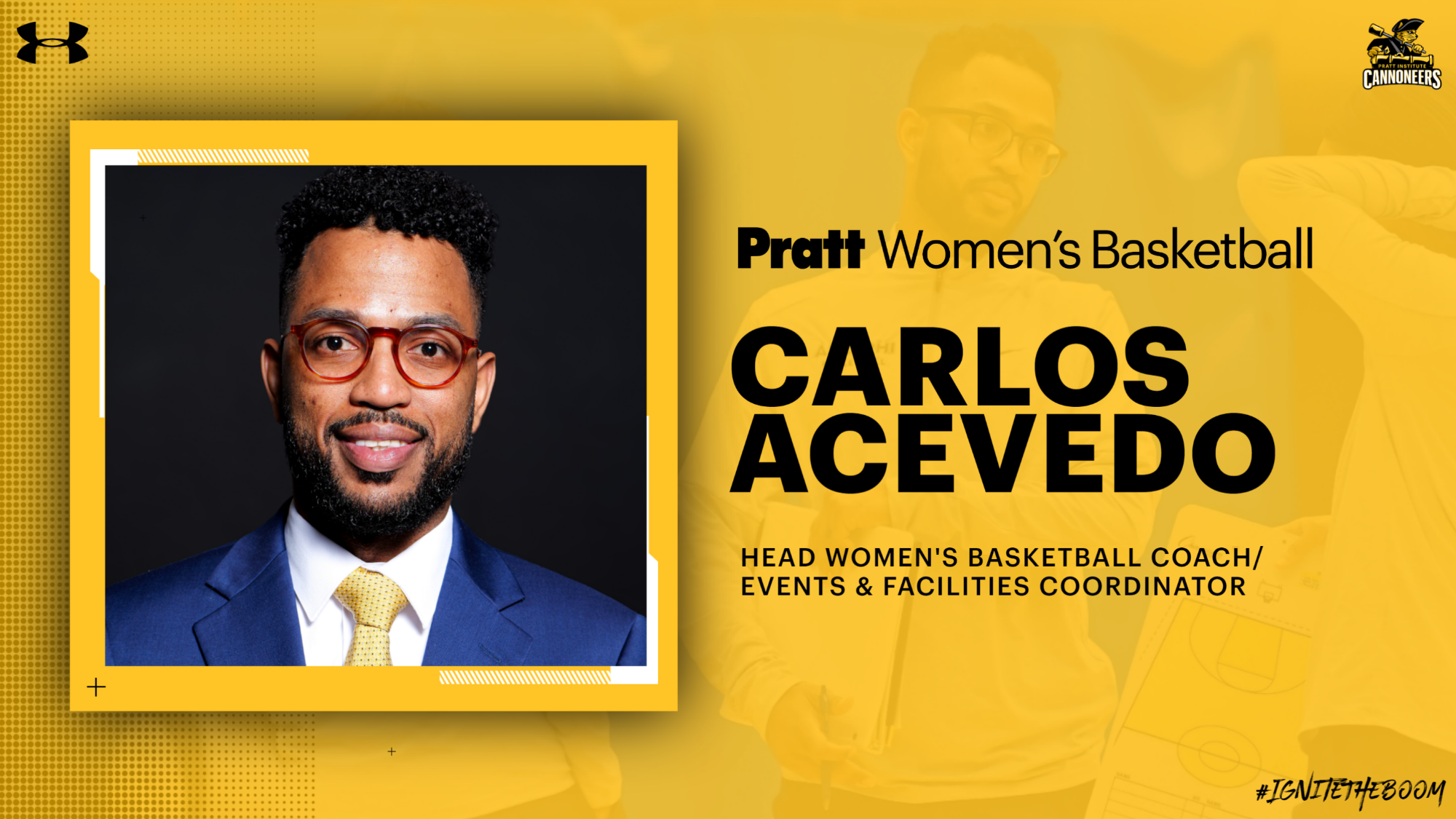 Carlos Acevedo Tapped as Head Women’s Basketball Coach - Pratt Institute