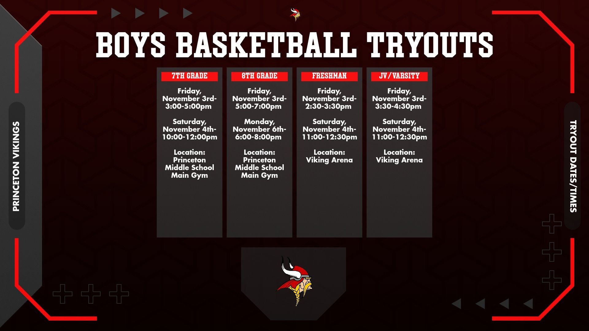 Boys Basketball Takes on Western Hills Tonight - Princeton Vikings ...