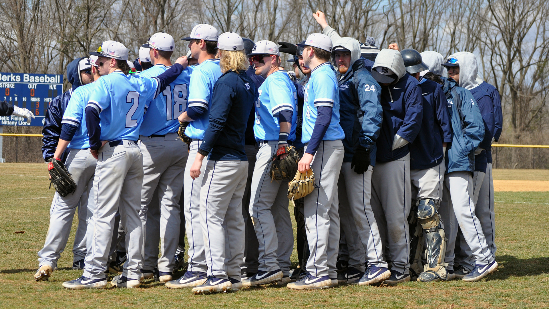 Baseball tops Gallaudet in series opener - Penn State Berks Athletics