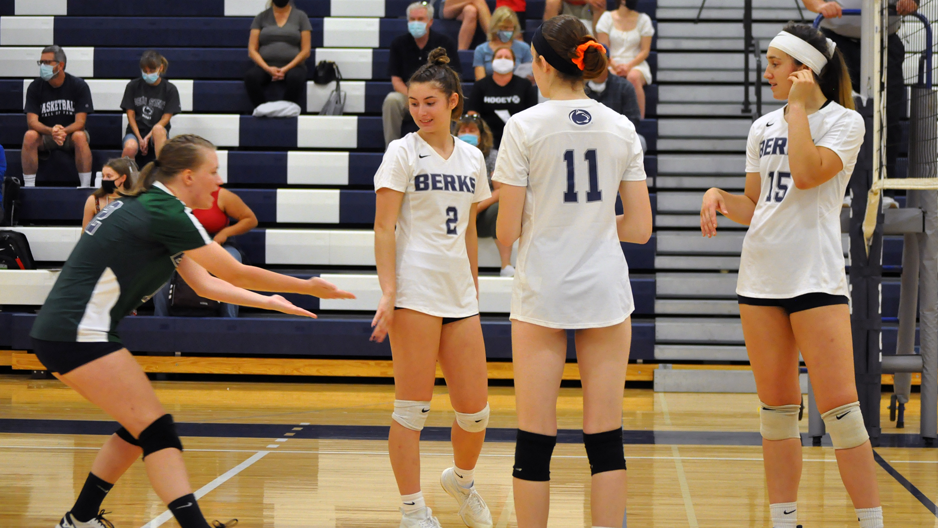 Women's volleyball tops Neumann for fourth straight win - Penn State ...
