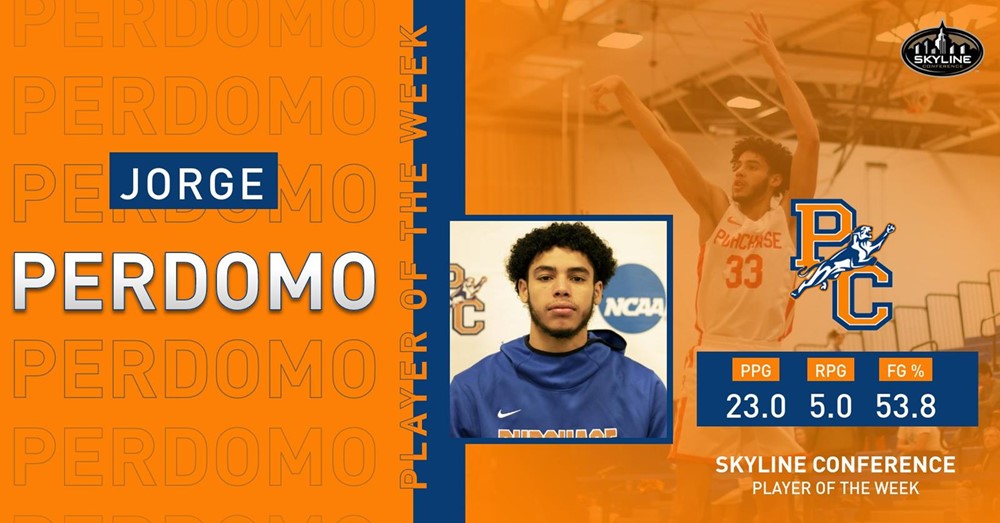 Jorge Perdomo - 2019-20 - Men's Basketball - Purchase College Athletics