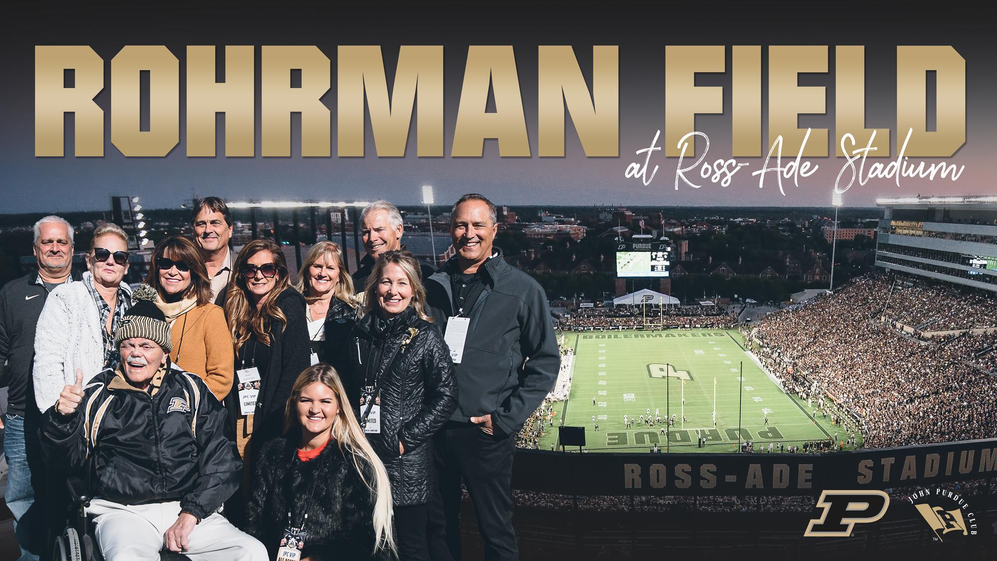 Ross-Ade Stadium Field to be Named in Honor of Bob Rohrman Family ...