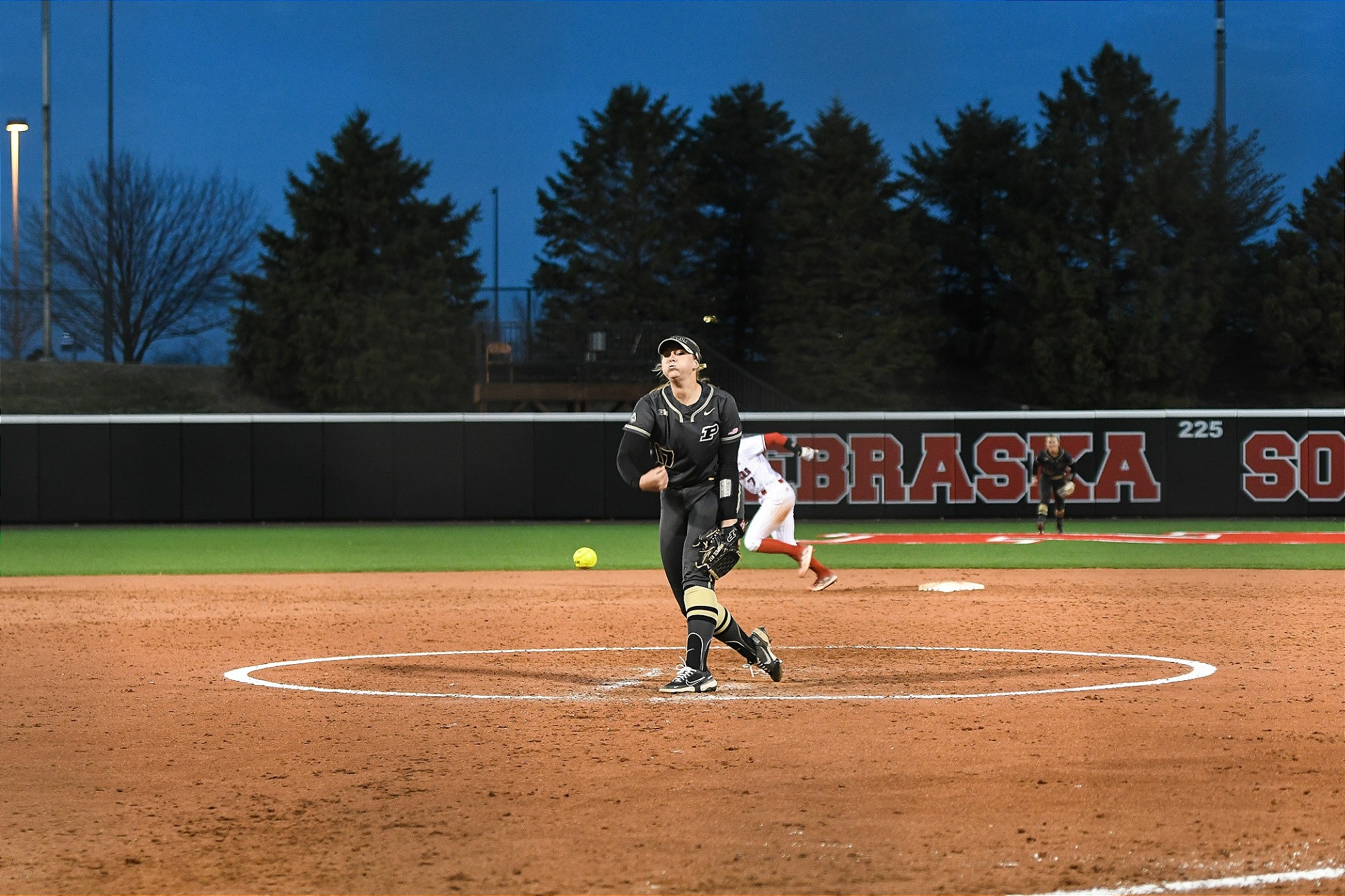 Softball Battles But Falls Short 7-9 at Nebraska - Purdue Boilermakers