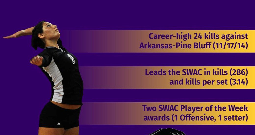 Candyce Alexander - Women's Volleyball - Prairie View A&M University ...