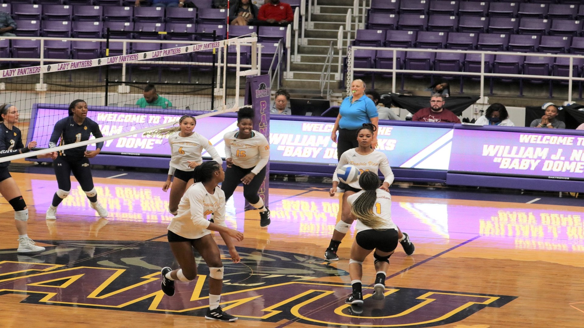 Volleyball Can't Find Balance to get Win Over HBU - Prairie View A&M ...