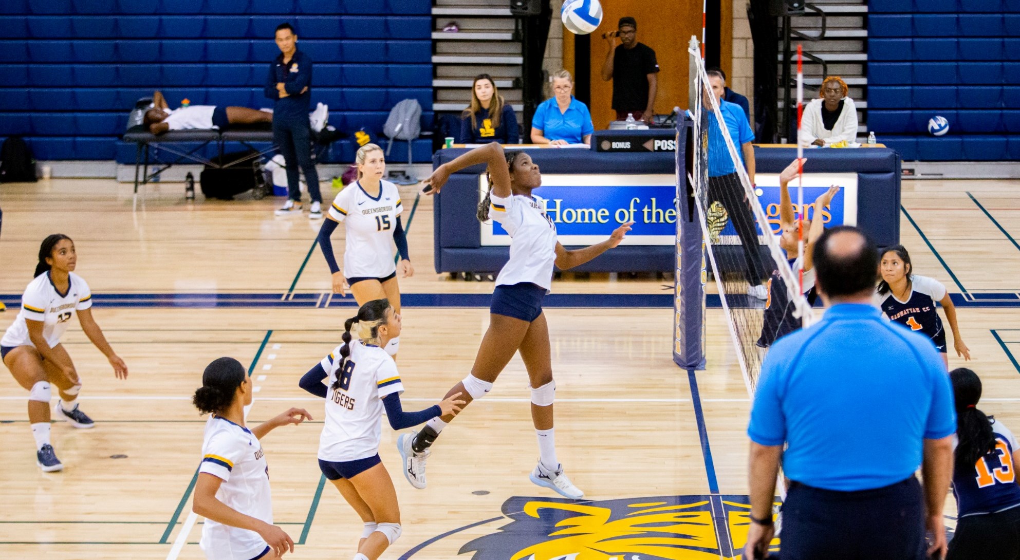 Women's Volleyball Advances to Region XV Semifinal - Queensborough ...