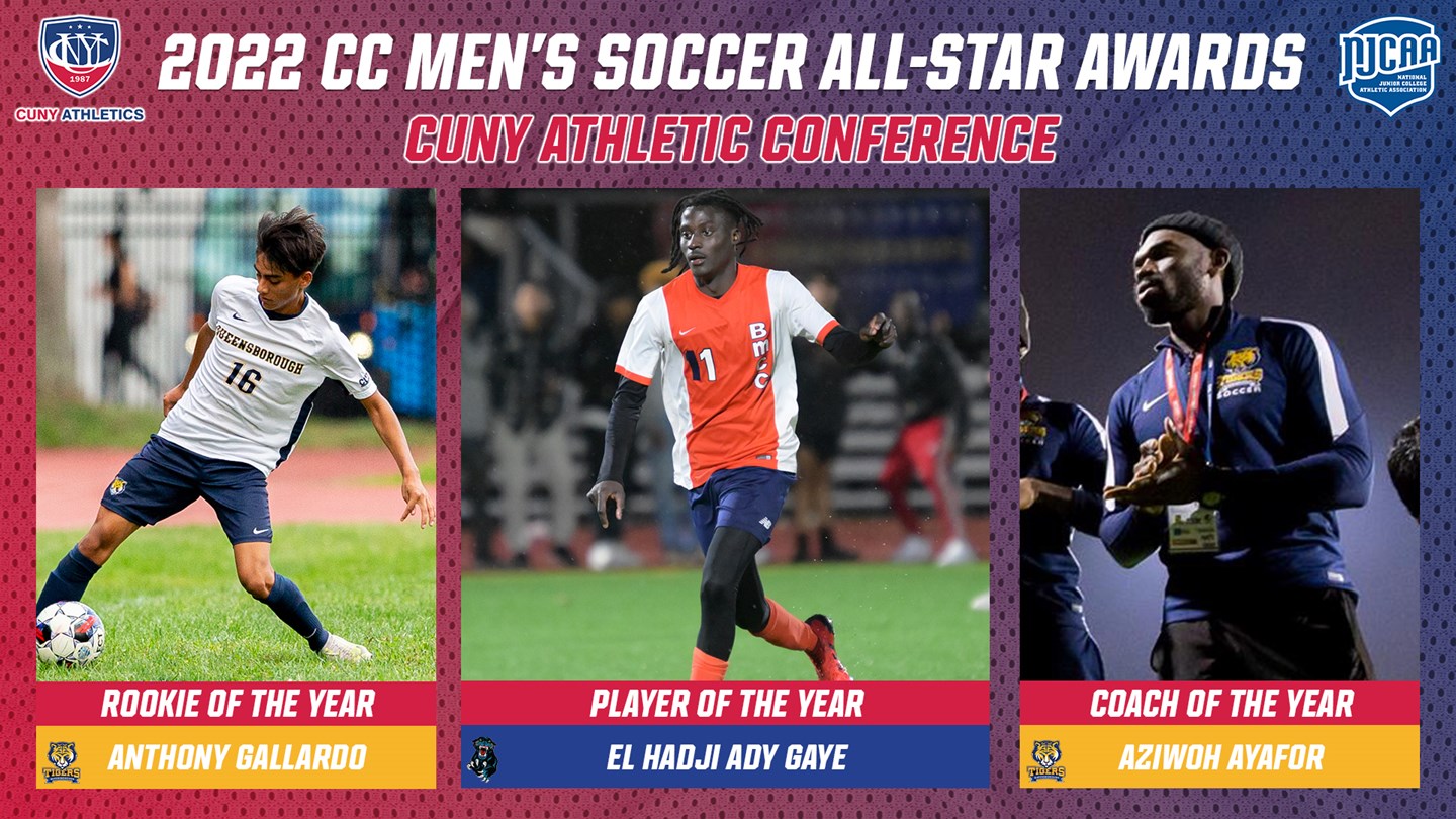 Seven Tigers Honored by CUNYAC in Men's Soccer - Queensborough ...