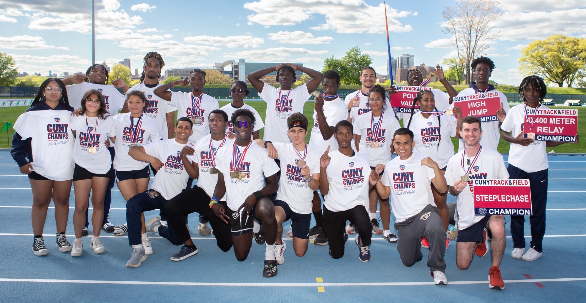 Tigers Brilliant at CUNYAC Outdoor Track & Field Championships ...