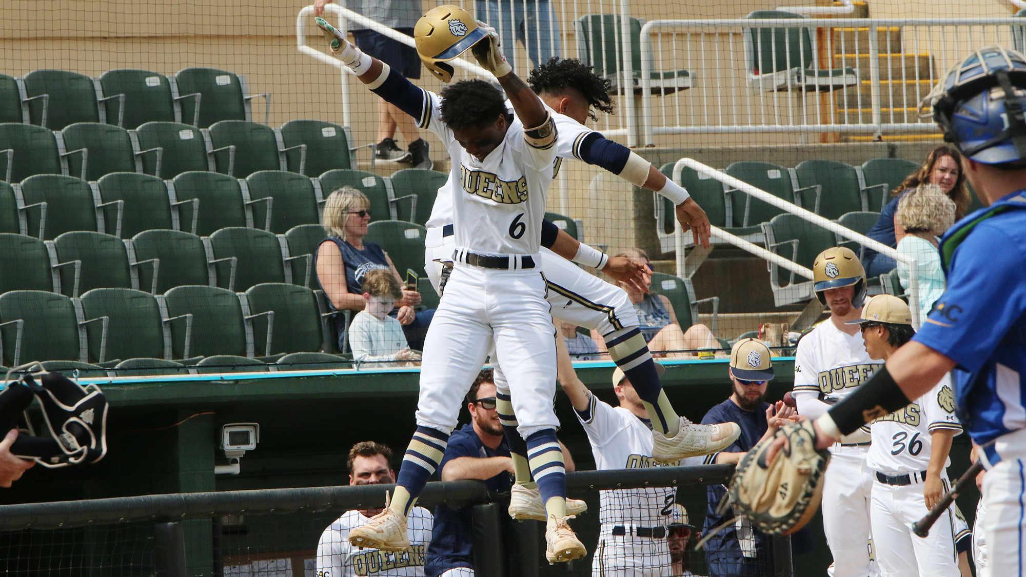 Queens Baseball Rallies To Sweep Season Series Over Pembroke - Queens ...