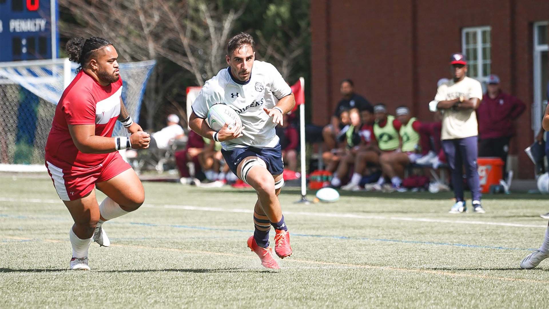 Men's Rugby Wins Home Opener - Queens University of Charlotte Athletics