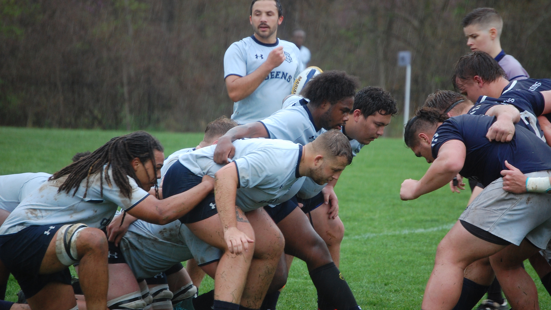 Men's Rugby Pull Out Tight Win at Mount St. Mary's - Queens University ...