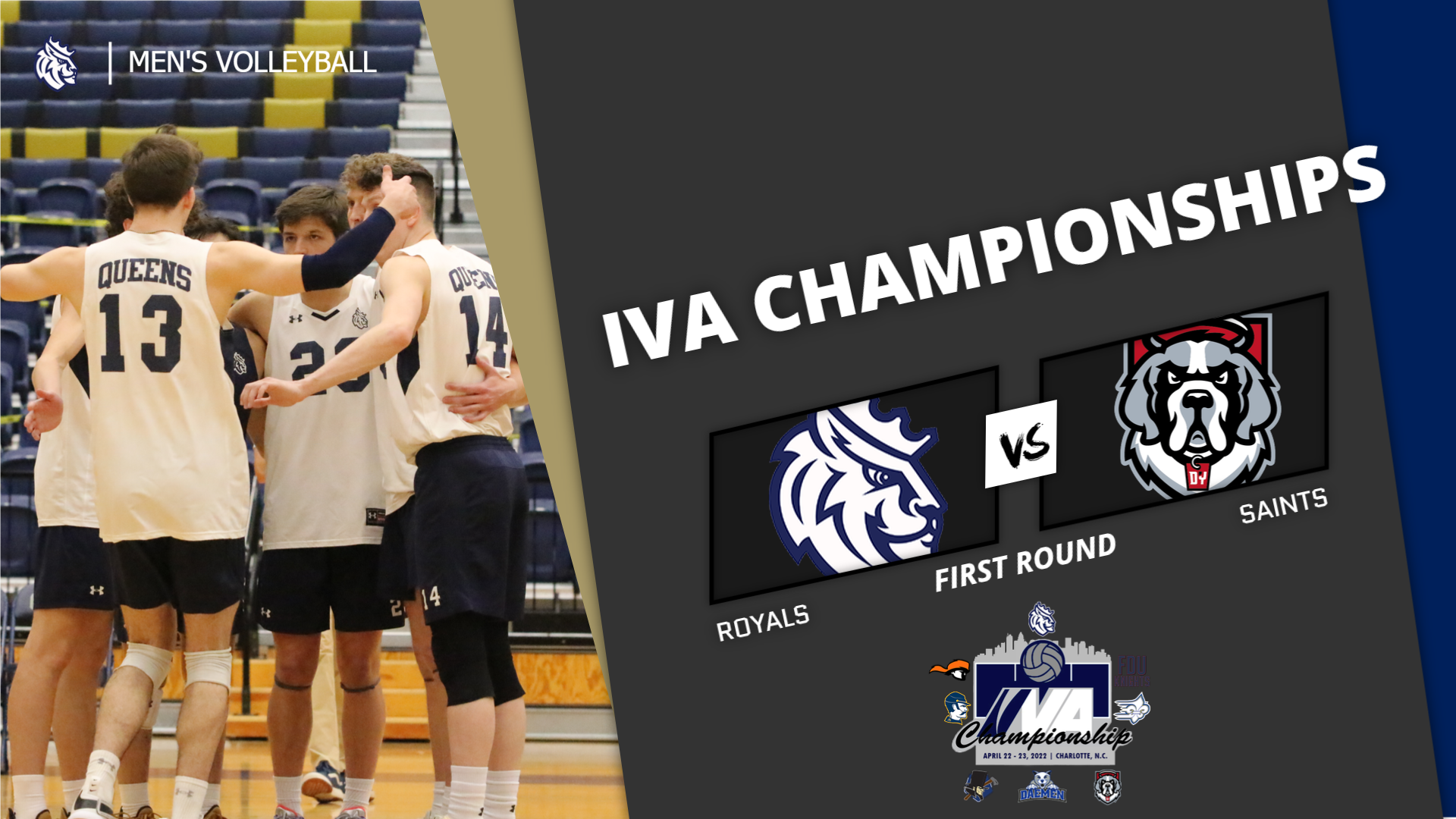Royals Ready to Host 2022 IVA Championships - Queens University of ...