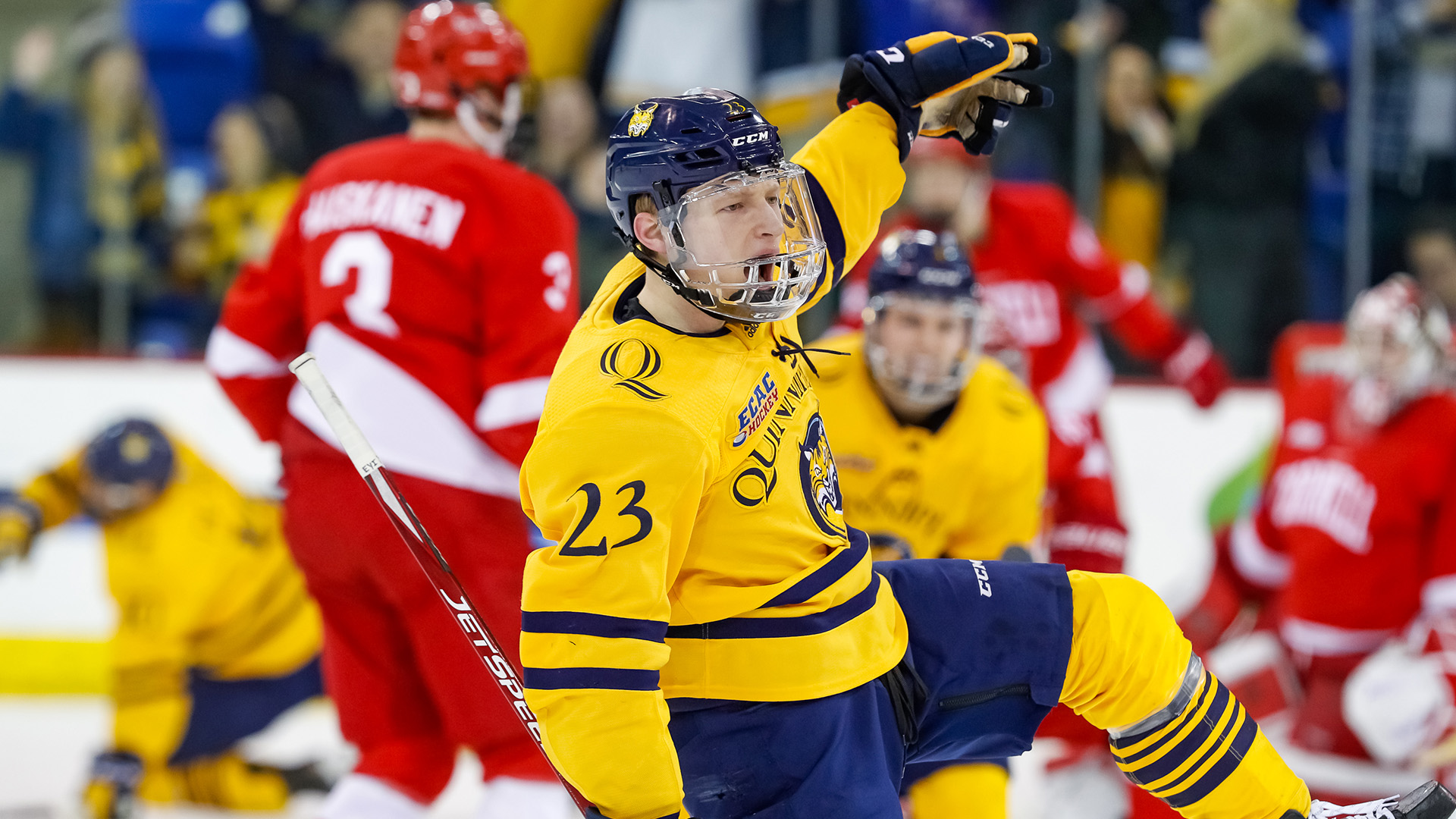 Metsa Named ECAC Hockey Player of the Month - Quinnipiac University ...