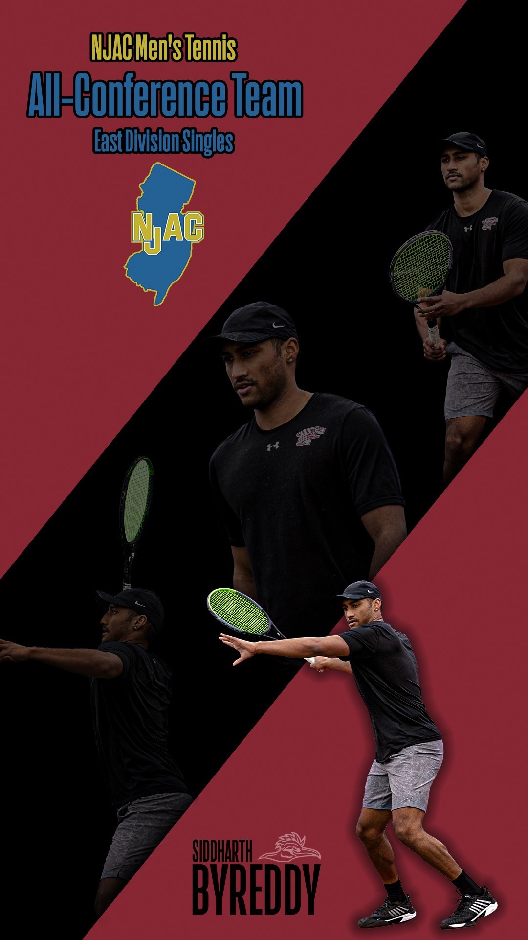 BYREDDY NAMED NJAC MEN'S TENNIS ALL-CONFERENCE - Ramapo College of New ...