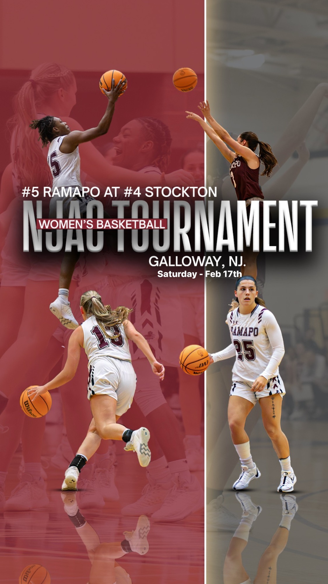 WOMEN'S BASKETBALL EARNS #5 SEED IN UPCOMING NJAC TOURNAMENT - Ramapo ...