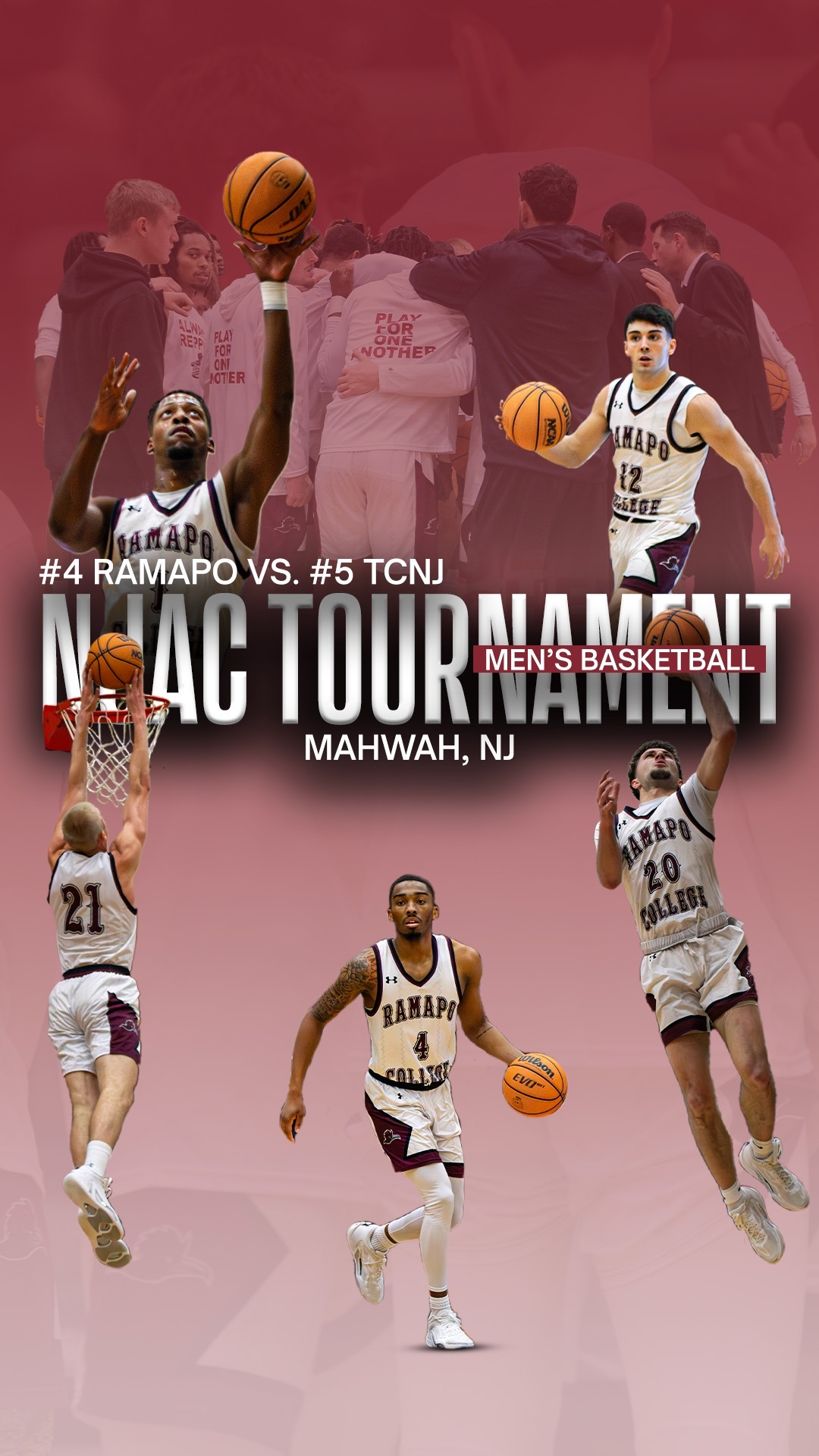 MEN'S BASKETBALL OUTLASTS WPU, EARNS #4 SEED IN NJAC TOURNAMENT ...