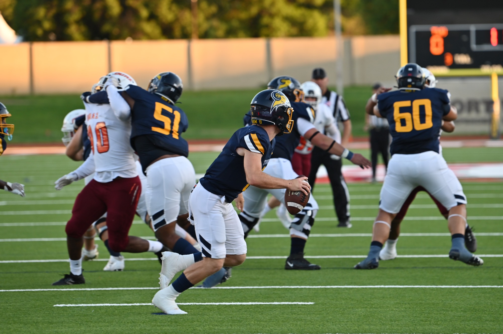 FB: The Rams bring home a win over the Pioneers 59-16 - Texas Wesleyan ...