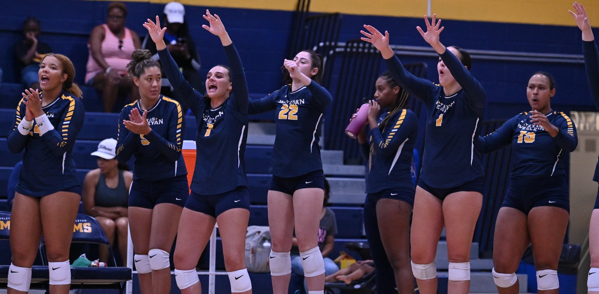 VB: Rams Escape Five-Set Showdown Against Drovers - Texas Wesleyan ...