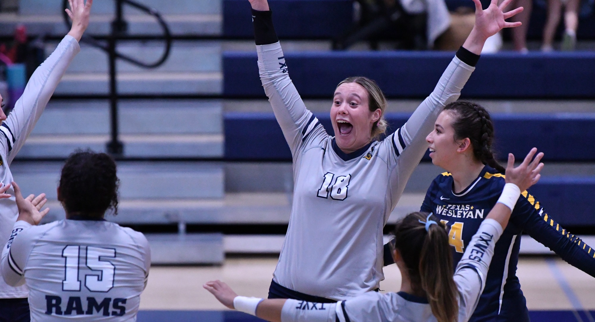 VB: Rams Dominate on the Road - Texas Wesleyan University Athletics