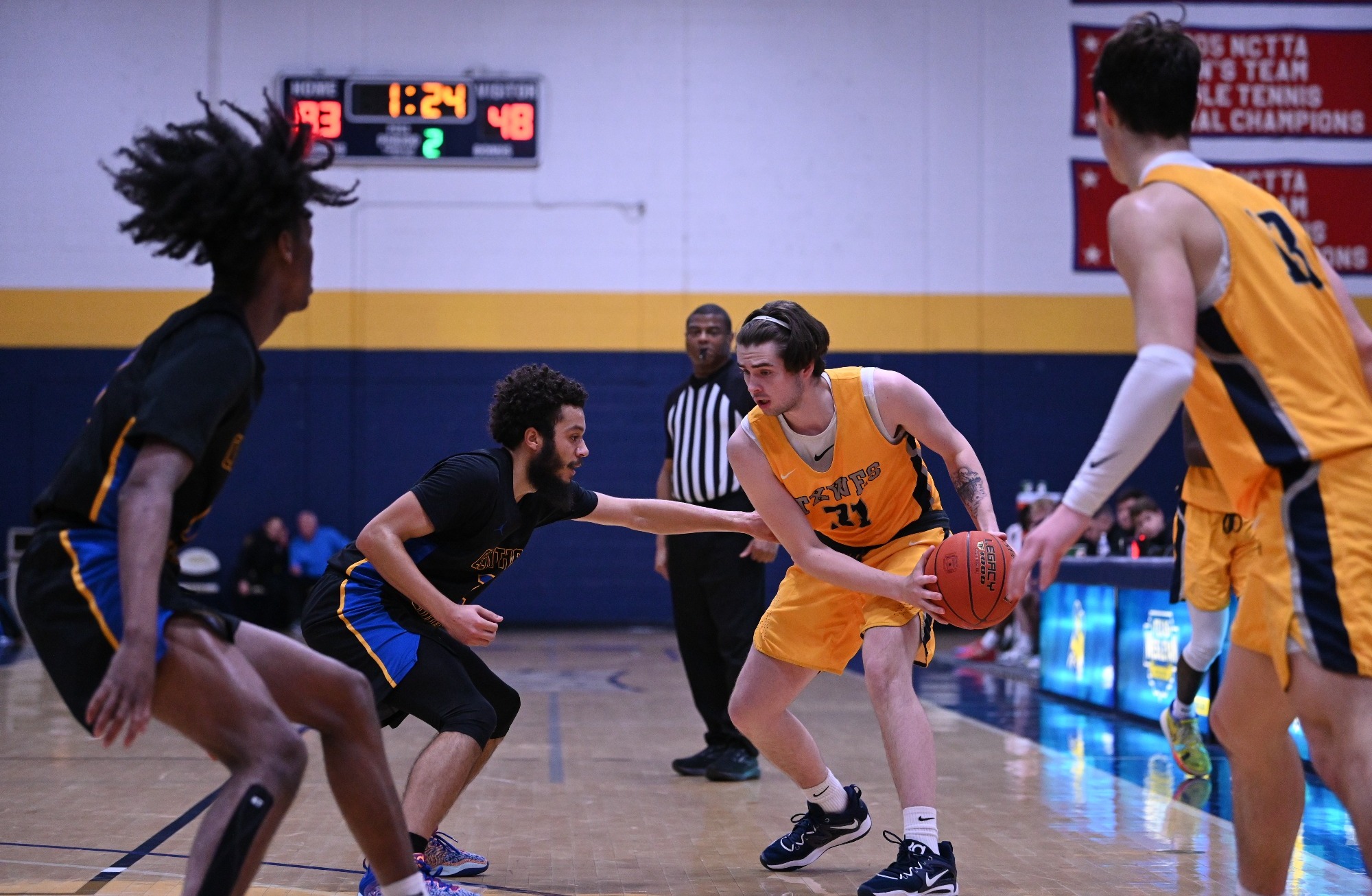MBB: Rams Rebound with Win Against CCCK at Home - Texas Wesleyan ...