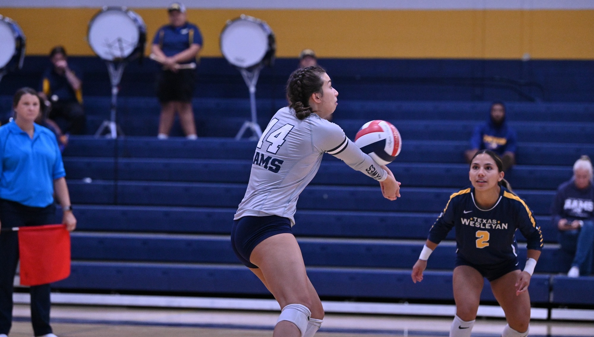 VB: Rams Knock Off Aggies - Texas Wesleyan University Athletics