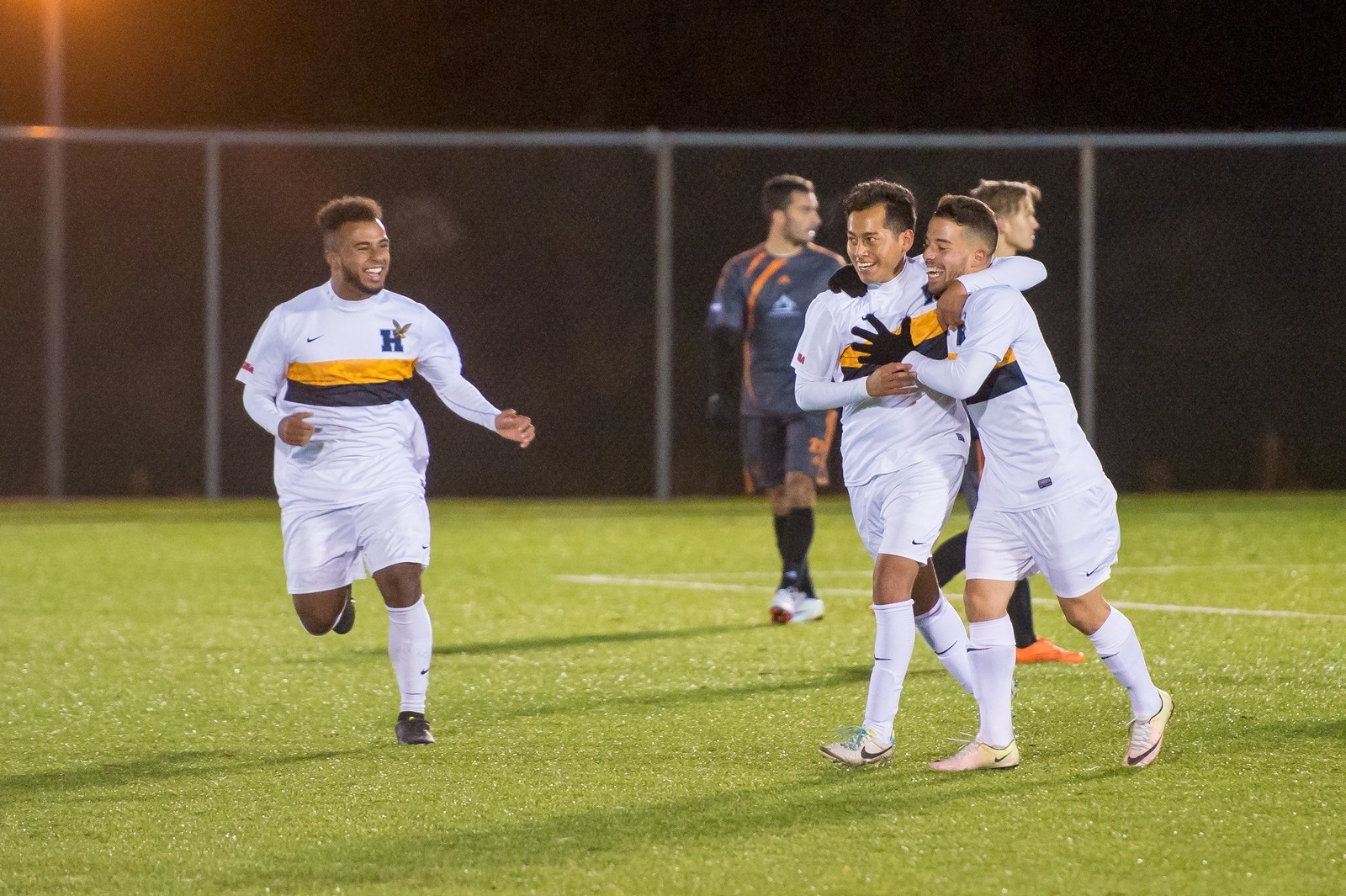 Hawks one step closer to defending championship with quarterfinal win ...