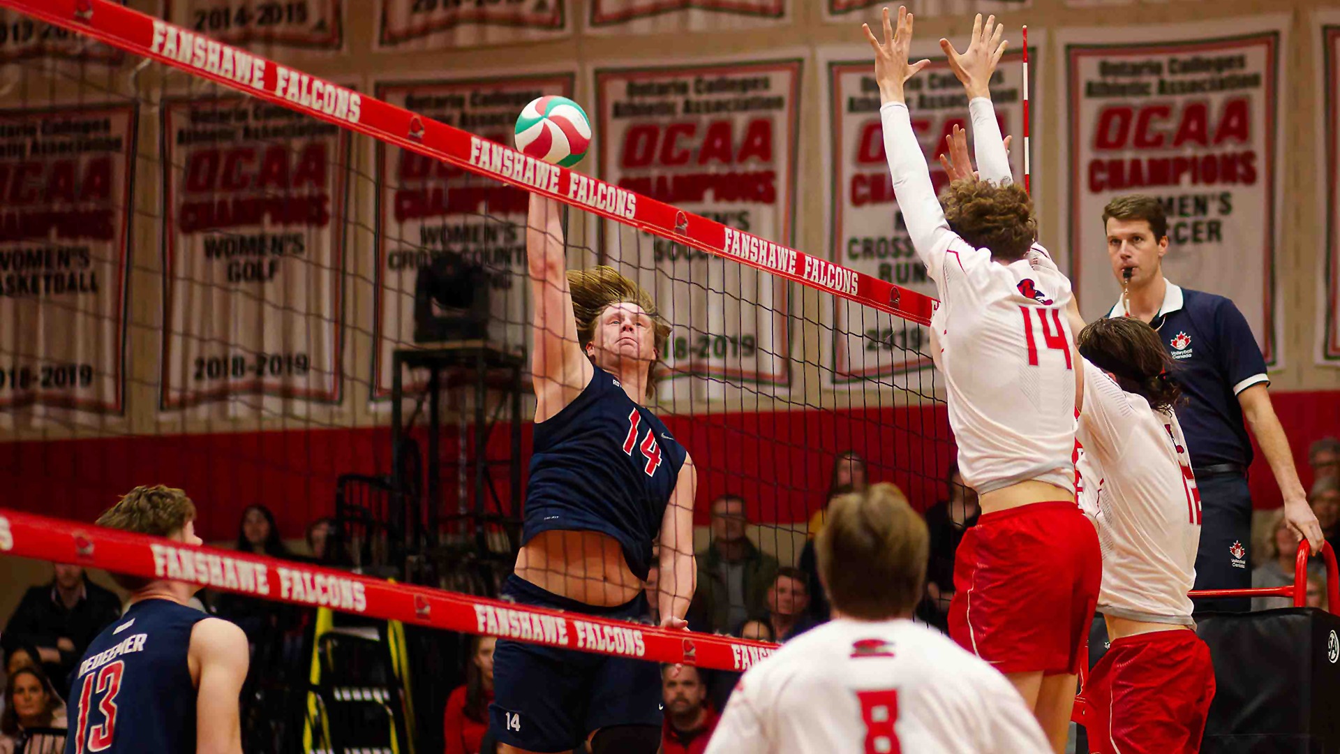 Royals men's volleyball falls to No. 2 ranked Fanshawe in OCAA Quarter ...