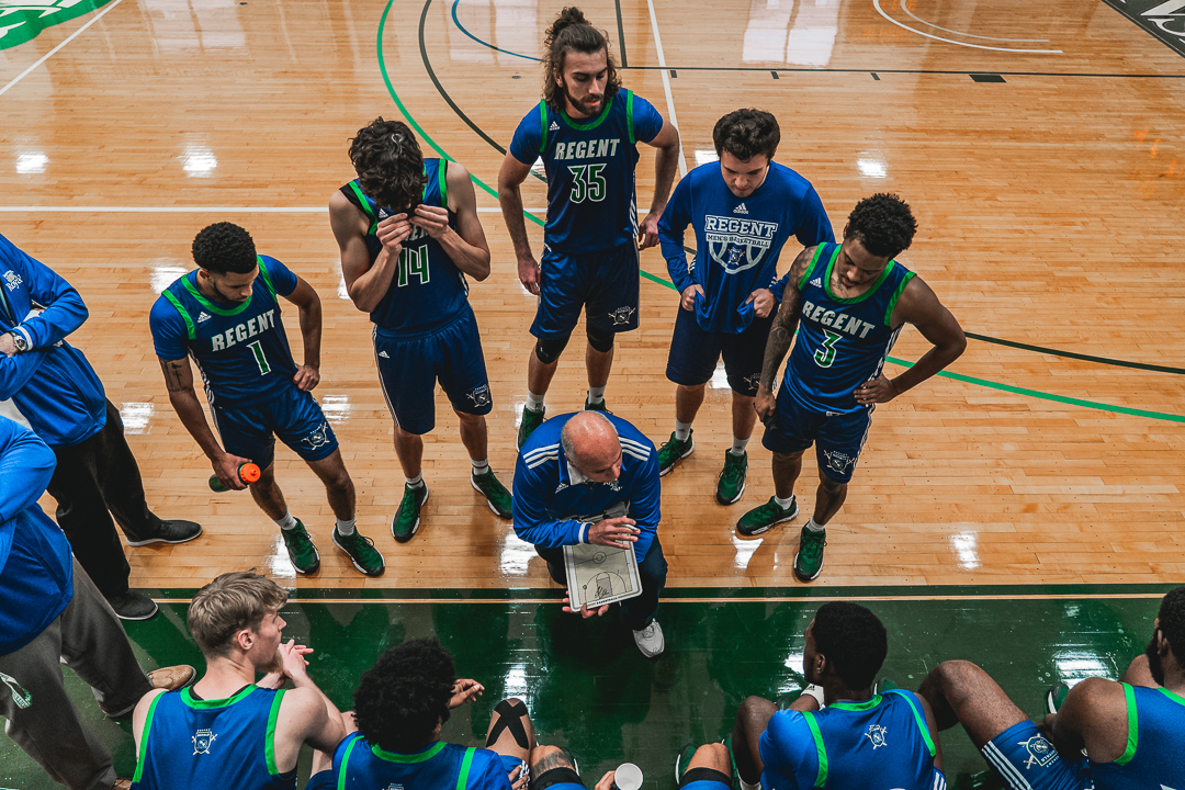 Men's Basketball Comes Up Short in EMAC Semifinals - Regent University
