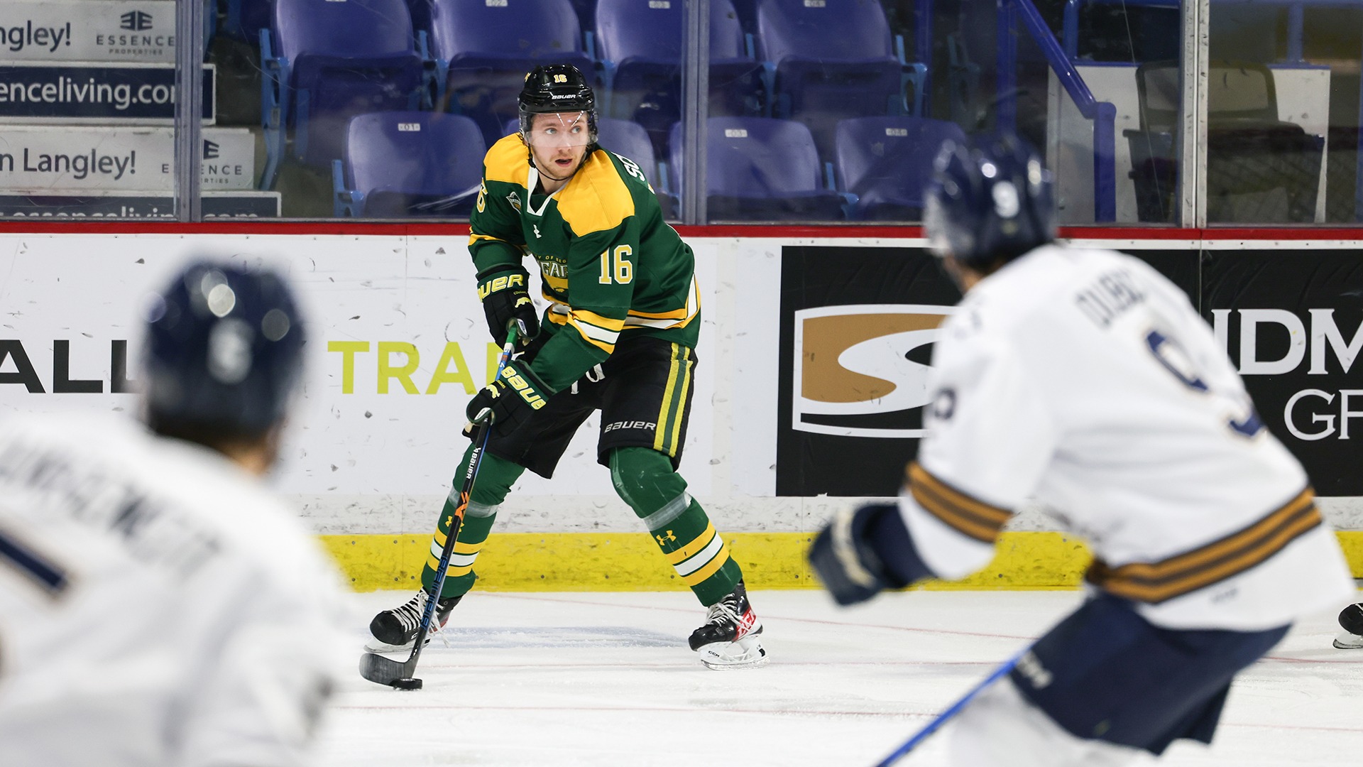 Men's hockey completes weekend sweep with 4-2 win over Trinity Western ...