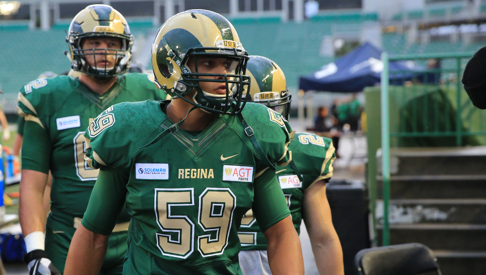 Kaiden Jones - 2017 - Rams Football - University of Regina Athletics