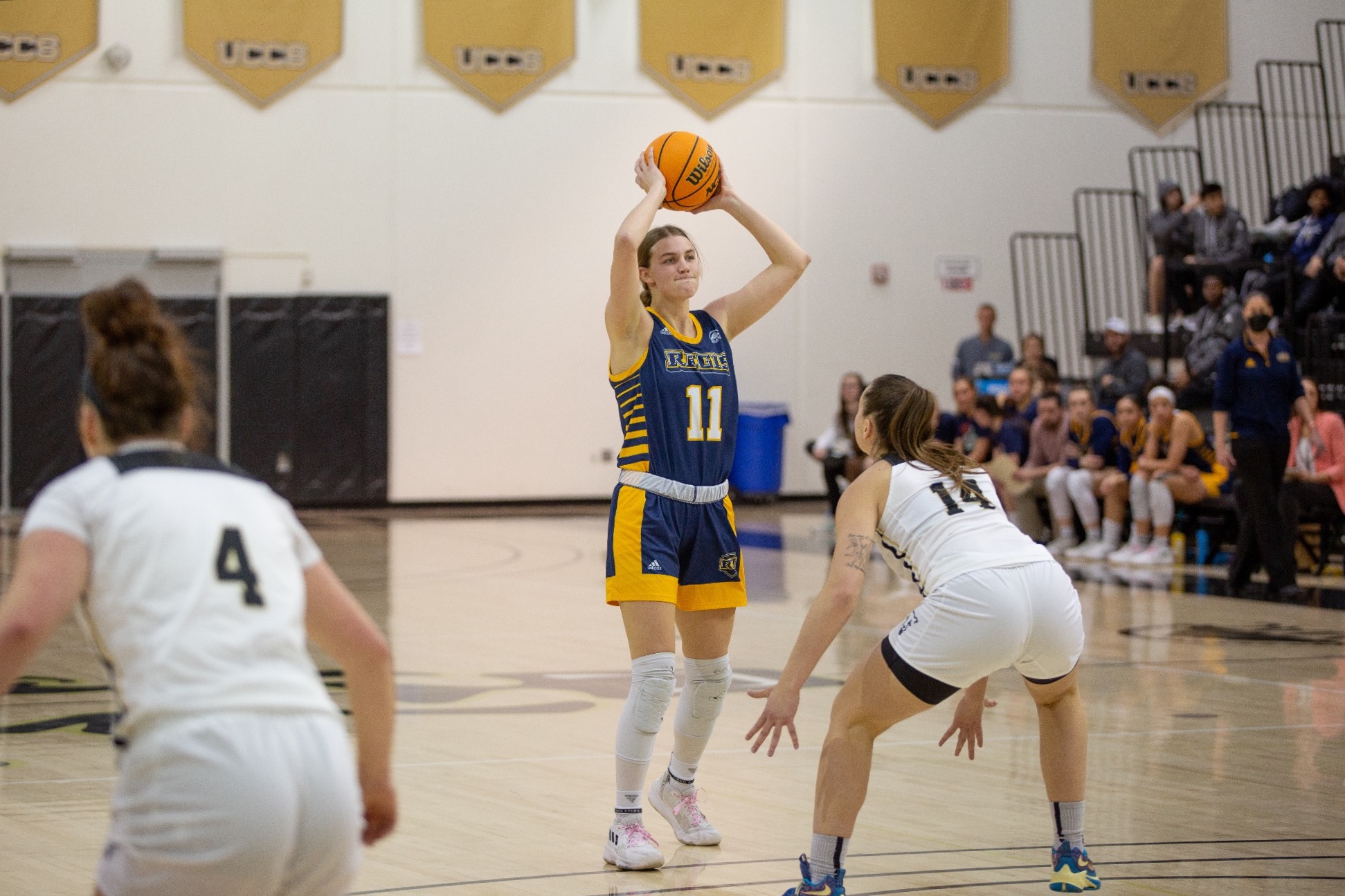 Rangers sweep the weekend with 71-49 win over Cougars - Regis ...