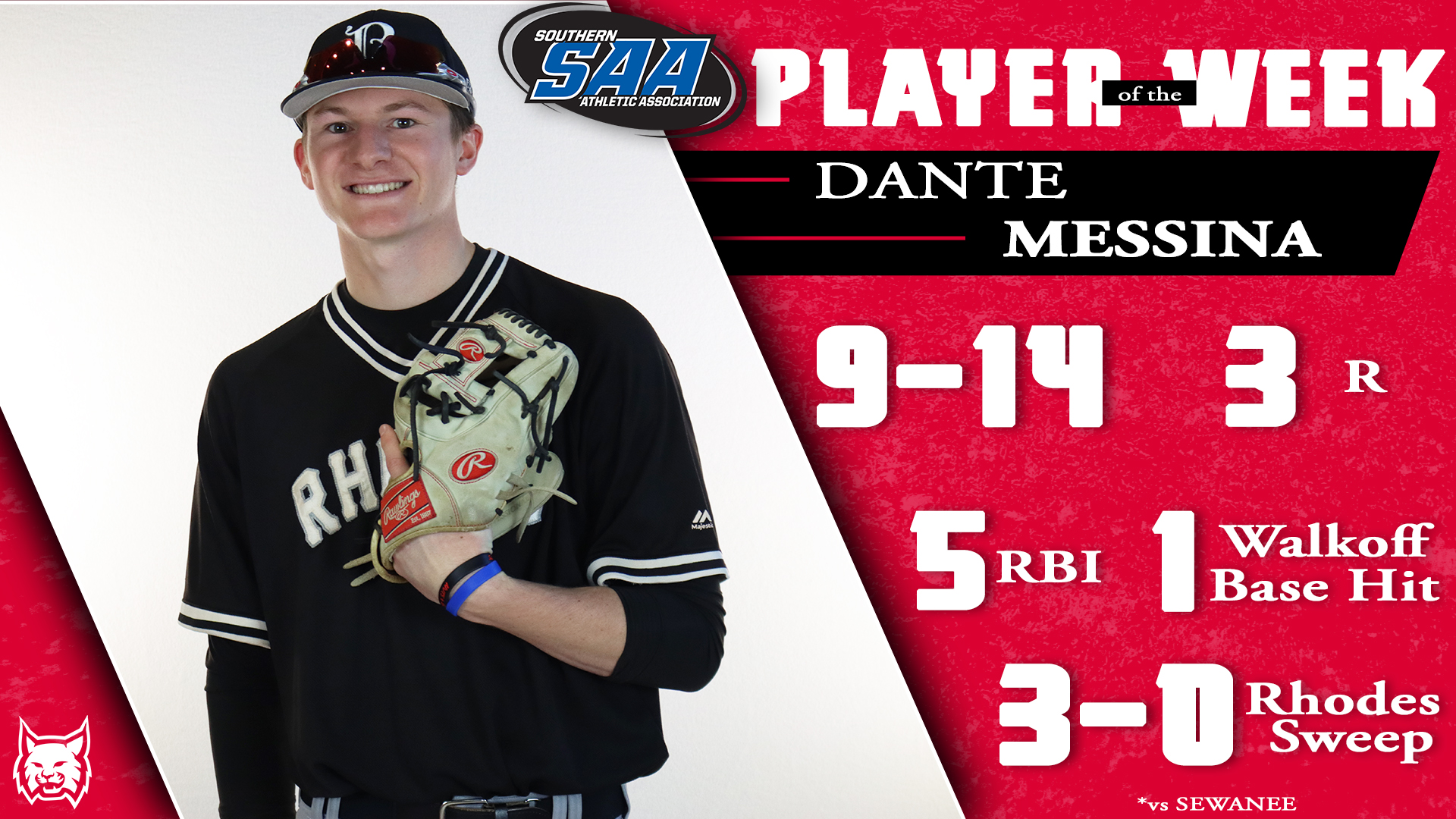 Dante Messina - Baseball - Rhodes College Athletics