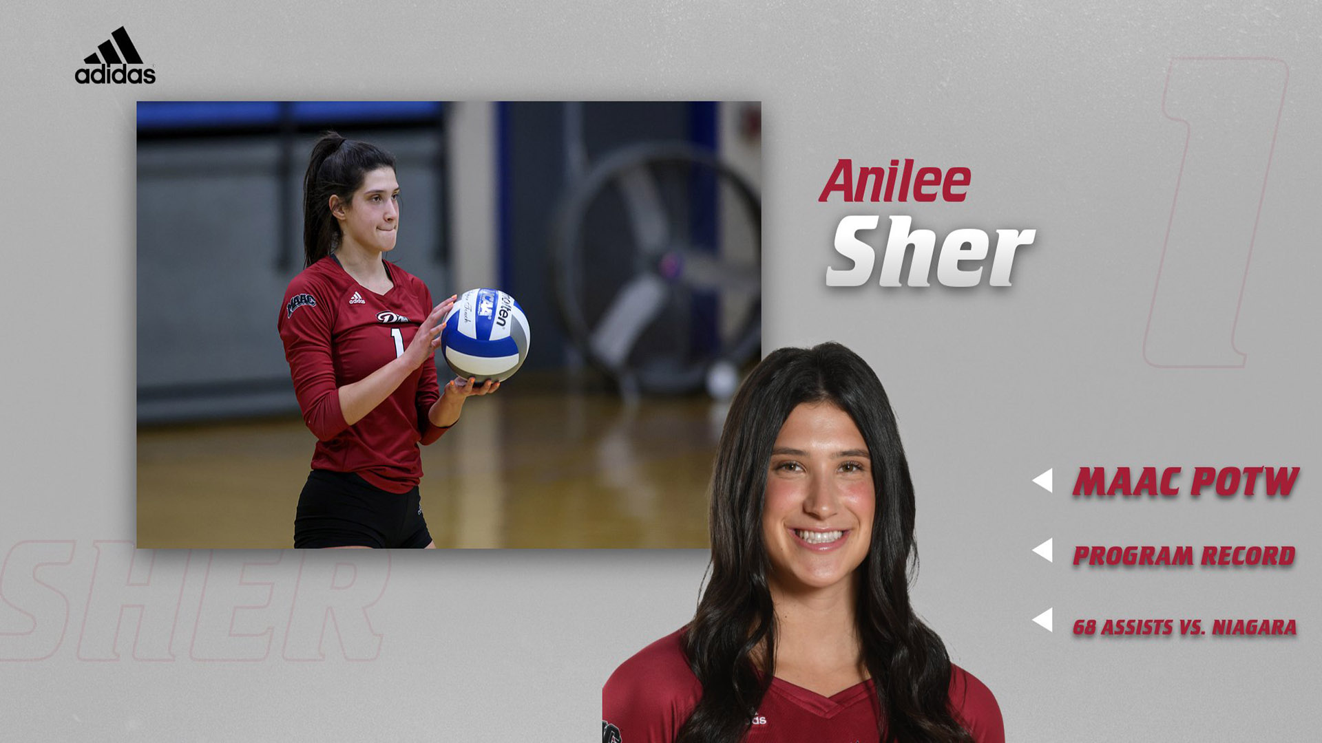 Sher Named MAAC Player of the Week - Rider University Athletics